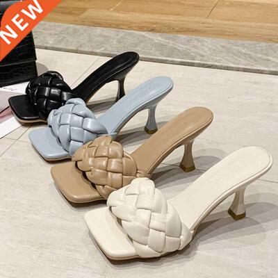 Luxury Slides Women 7cm High Heels Mules Fetish Pumps Indivi
