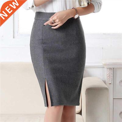 2022 New Fashion Women Office Formal Pencil Skirt Spring Sum