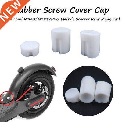 Pcs/set Rear Fender Screws Rubber Dust Cover Cap Scooter