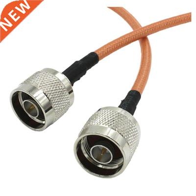 100cm RF RG142 Pigtail N Male Plug Pin to N Male Straight Ca