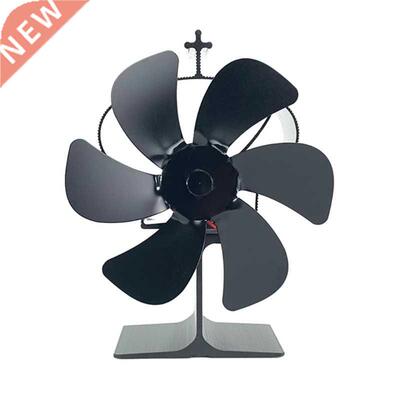 Aluminum Alloy Stove Fireplace Fan Replacement 6-blade Stove