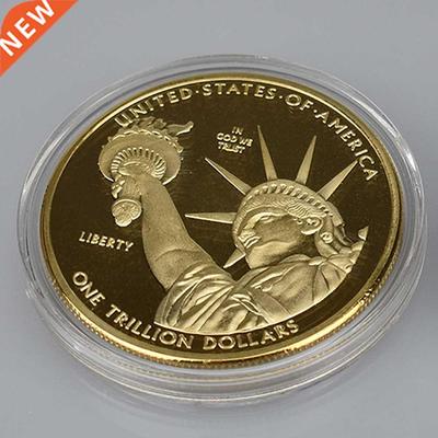 1 Trillion Dollar Coin Pure Silver Plated United States Coll