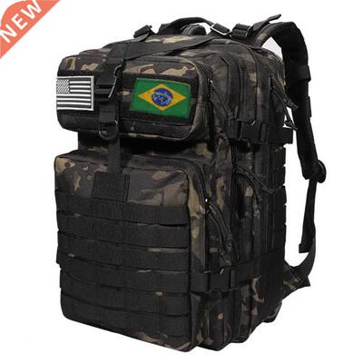 25L/50L Army Military Tactical Backpack Large Molle Hiking B