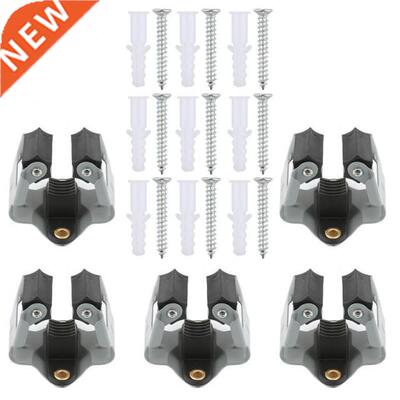 5Pcs/lot Mop Clips Wall Mounted Bathroom Racks Accessory Org
