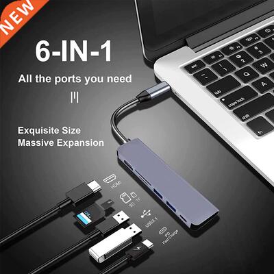 US C HU Type C to HDMI-compatile US 3.1 PD 100W Adapter