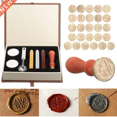 Romantic Gift A-Z 26 Alphabets Letters Sealing Wax Stamp Set