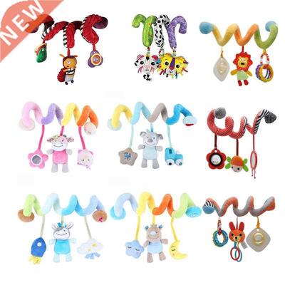 Soft Baby Toys 0-12 Months Music Crib Stroller Hanging Spira