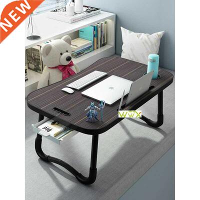 Computer desk on bed Dormitory lazy man can fold small desk