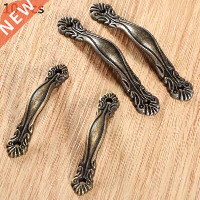 10Pcs Antique Brass Cabinet Knobs and Handles Furniture Fitt