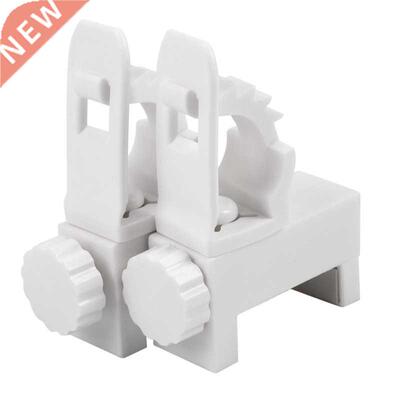 2Pcs Adjustable Crossbar Rod Support Clamp Holder Curtain Ro