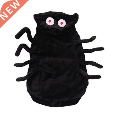 2019 New Halloween Pet Dog Costumes Warm Hoodie Spider