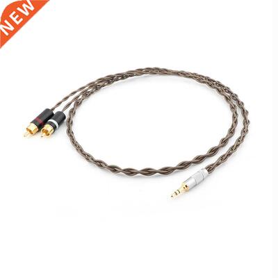HI-End Odin Silver Plated 2RCA Audio Cable To .5mm Plug Aud