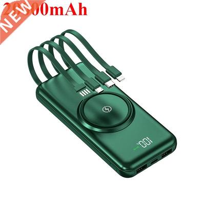 20000mAh Qi Wireless Charger Power Bank For Xiaomi iPhone Sa