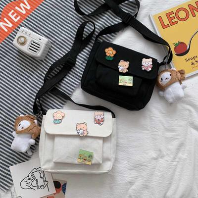 Cute Canvas Small Bag Female 2020 New Japanese Harajuku Diag