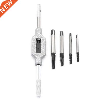 5PCS Cr-Mo Screw Extractor Broken Bolt Remover Drill Guide B