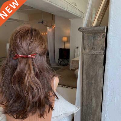 Korean Hairpin Headdress Clip Side Clip Girl's Word Clip Fem