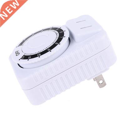 C 110V 12 Hour Mechnicl Switch Timer Socket for Home ppl