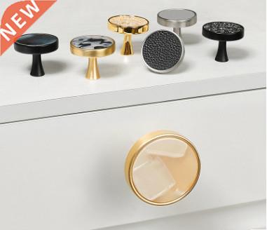 Resin S Cabinet Knob chest pulls Knob single hole Drawer Han