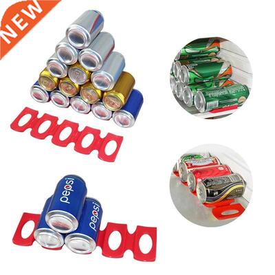 everage Can Organizer Holder Silicone Stacker Cans Fridge M
