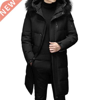 Casual Coat Jackets men White duck jacket Winter for Parkas