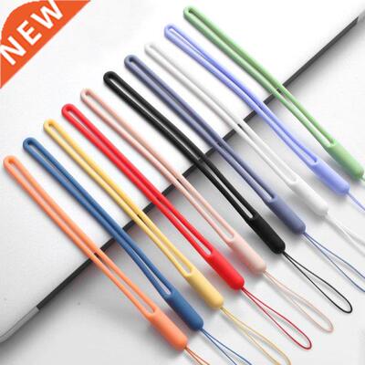 100pcs Short Silicone Cell Phone Lanyard Holder Phone Wrist