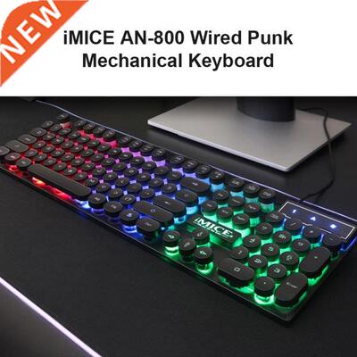 iMICE AN-800 USB Wired Gaming Keyboard 104 Keys RGB Backlit