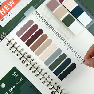 60/120/200 PCS PET Translucent Waterproof Morandi Color Writ
