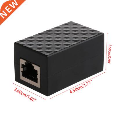 Shielded Aluminum Alloy Lightning Arrester RJ-45 Adapter Eth