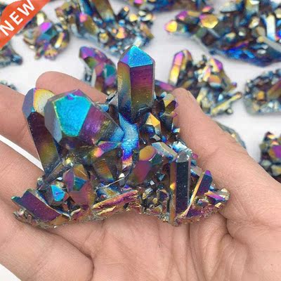 30-120g NaturalRaw Quartz Purple Crystal Cluster Healing