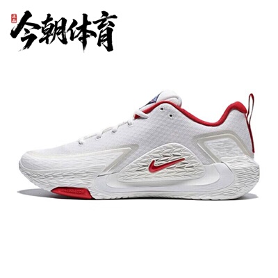 Nike 耐克男子S.T.GLOW EP红白色运动抗扭回弹篮球鞋 IQ1129-061