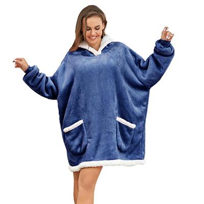lamb clothes sleeve sweater long and blanket lazy couple