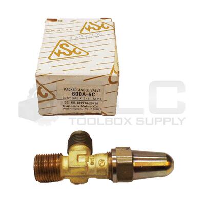 原装供应SUPERIOR VALVE CO 600A-6C 角阀 3/8