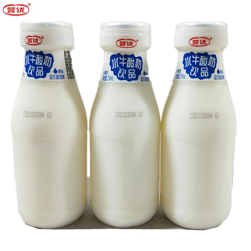 君乐宝莱茜乳酸菌饮品300ml*12盒整箱风味发酵乳益生菌酸牛奶饮品_虎窝淘