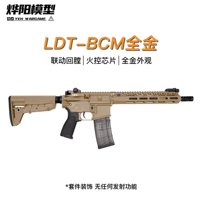 LDT全金模型bcm系列成品电动连发