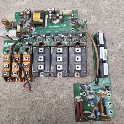 可维修台达 VFD185B43A 板子，功能，实物图，有2议价