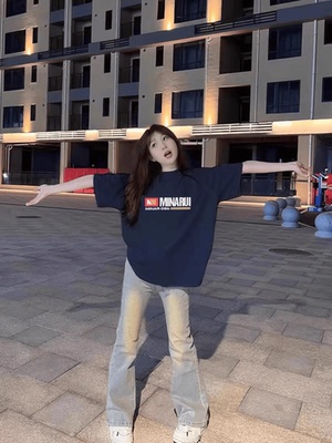 超舒适~百搭纯棉~hiphop夏季短袖