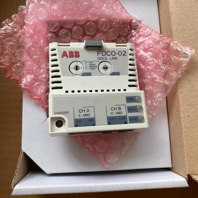 原装正品ABB变频器适配器通讯模块，型号FDCO-02，包原《议价》
