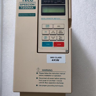 【议价！专业！】380东TECO 7200MA一JNTMBGBB00