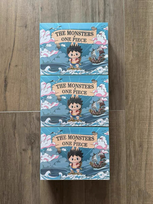 泡泡玛特 POP MART THE MONSTERS X 航海王 labubu海贼王手办盲盒