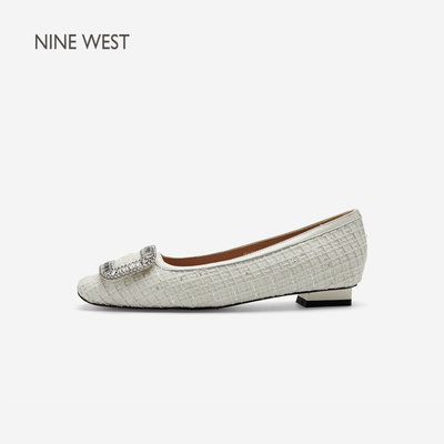 NineWest/玖熙小香风女浅口单鞋