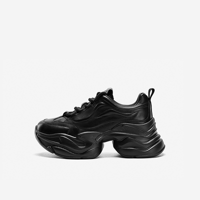 玖熙厚底增高老爹鞋女