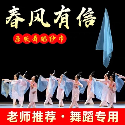 桃李杯春风有信舞蹈纱巾