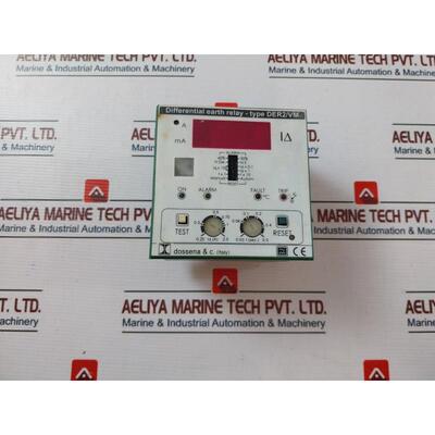 原装供应Dossena DER2/VM 差动接地继电器 230V 2.5A 50/60hz