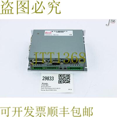 供应29833 ELMO 伺服驱动器 G-BAS3230FEHN-A2
