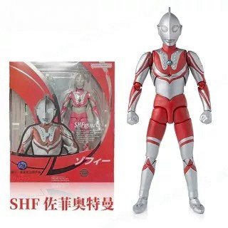 现货SHF佐菲 队长初代真骨雕昭和六兄弟zoffy可动玩具手办