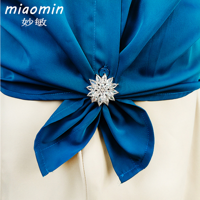 奢华高闪丝巾扣衣角打结扣新品