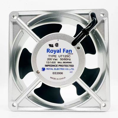 全新UT125C Royal Fan UT125C 200V 15/14W12CM散热风扇风机