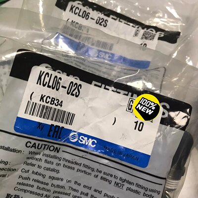 询价单向接头KCL06-02S KCT06-00 KA可维修