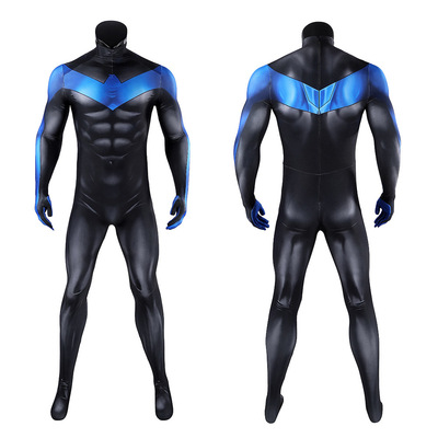 Nightwing夜翼cosplay成人紧身衣漫画同款肌肉连体衣cosJ26033PA