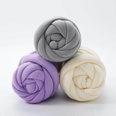 250G/500g/1kg Thick Chunky Yarn Cored Cotton Wool Tube Croc1